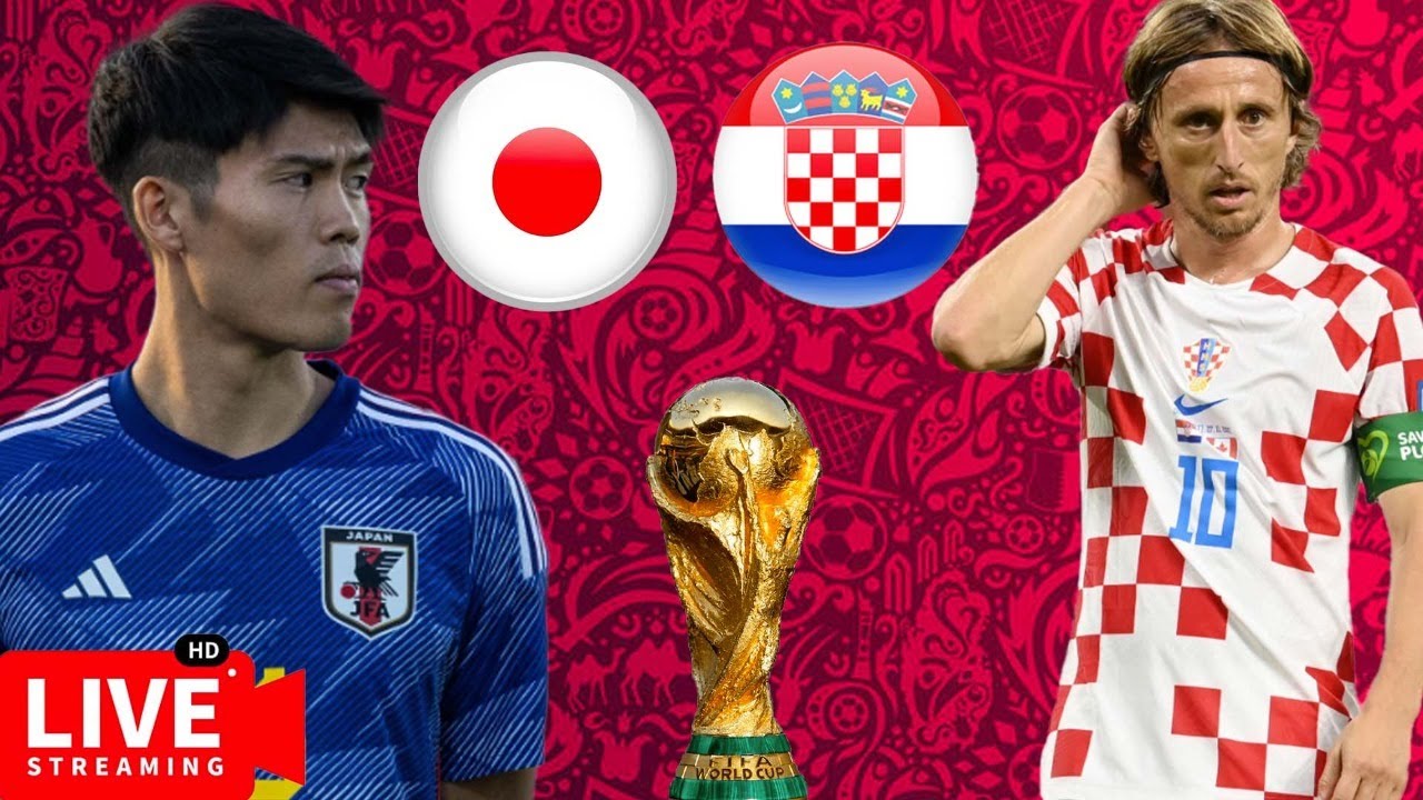 Japan 1 vs 1 Croatia World Cup Watch along (DGTV) | Live Stream - YouTube