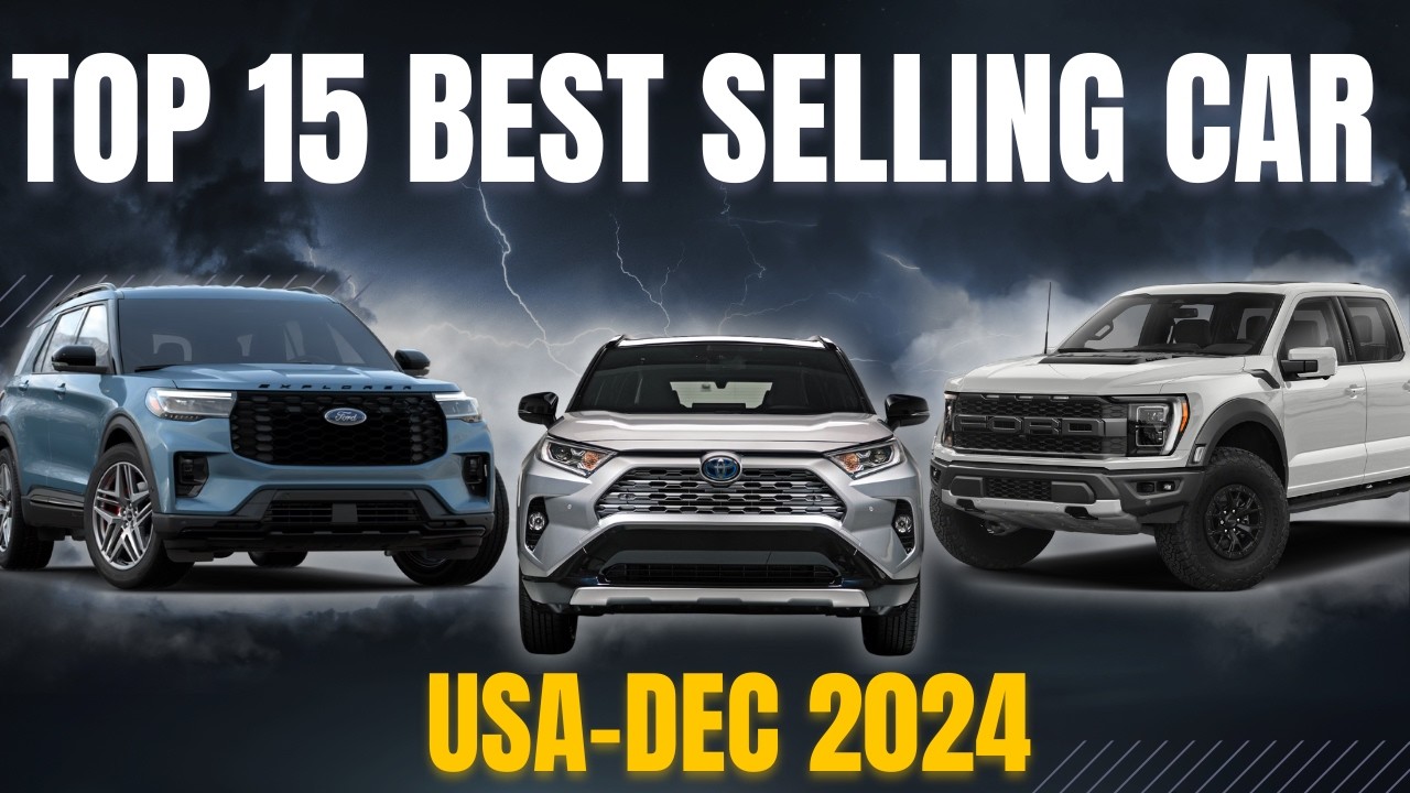 Top 15 Fastest Selling Cars Right Now in USA | December 2024 - YouTube