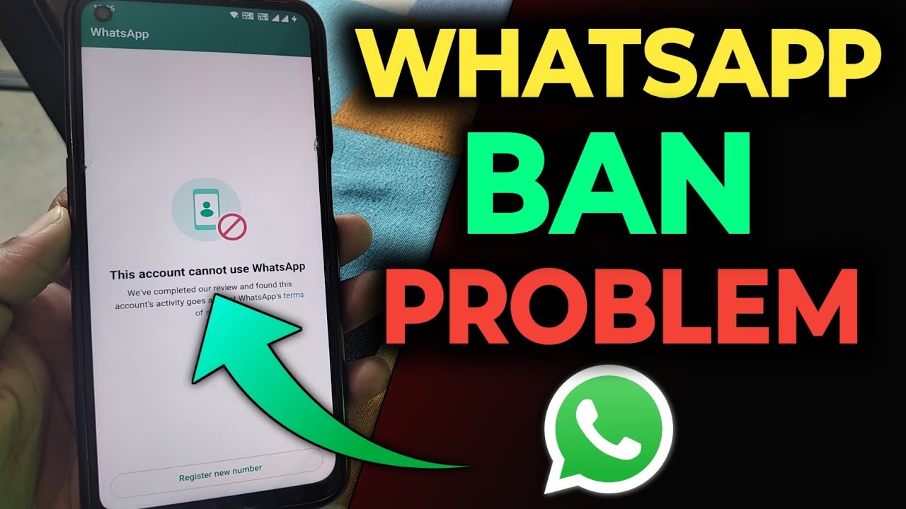 This account cannot use WhatsApp, WhatsApp ban problem solution - YouTube