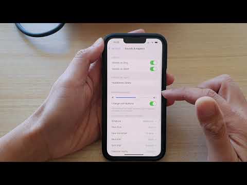 iPhone 13/13 Pro: How to Set the Volume Buttons to Control Ringer and Alerts or Media Sound