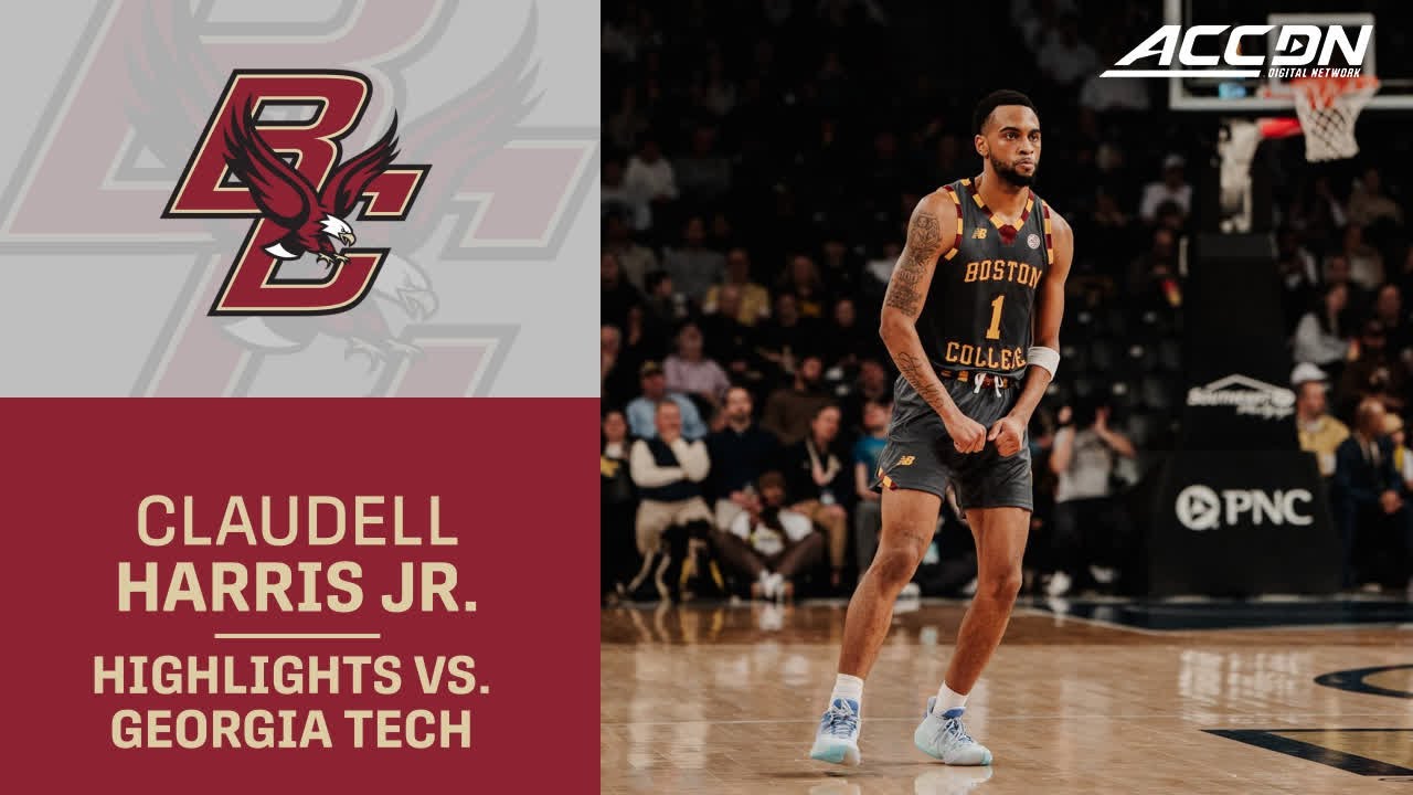 Boston College's Claudell Harris Jr. Drops 26 Points On The Yellow ...