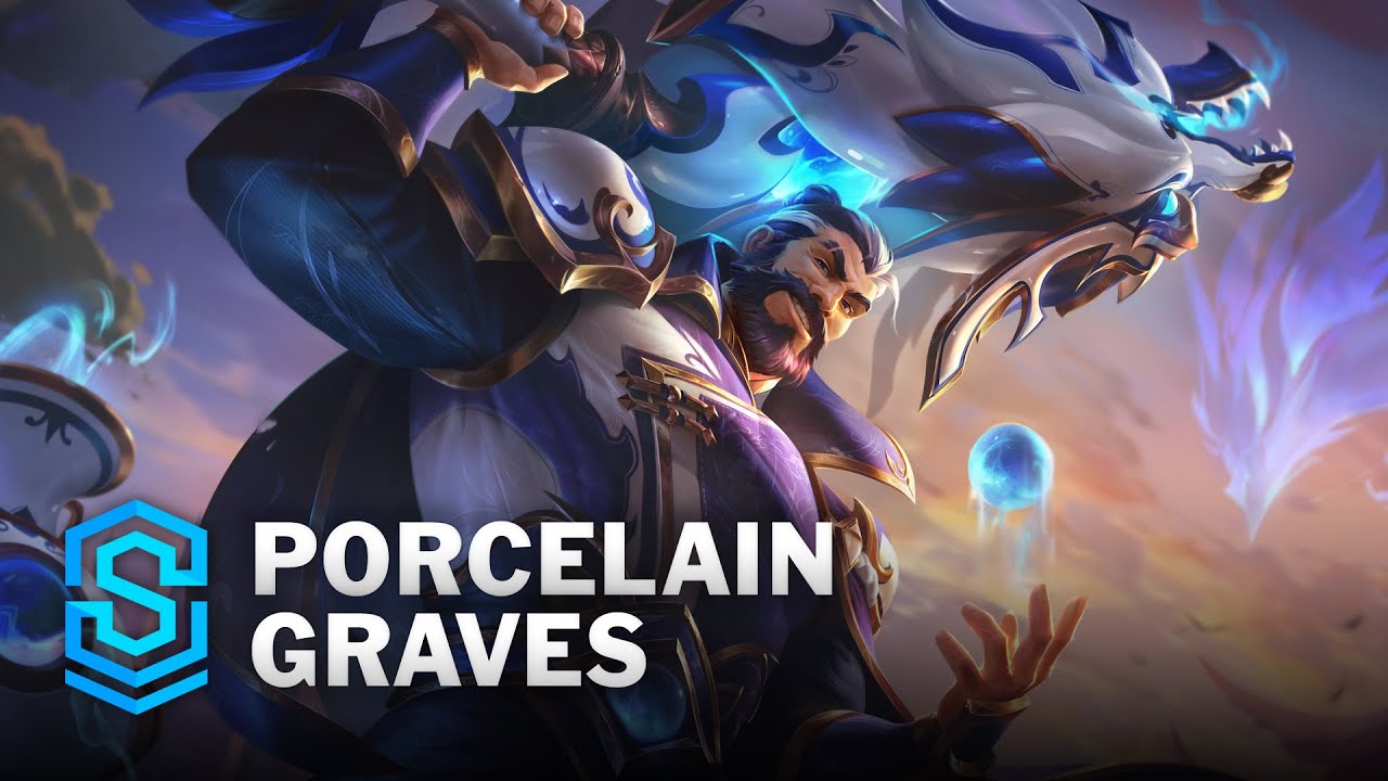 Porcelain Graves Skin Spotlight - League of Legends - YouTube
