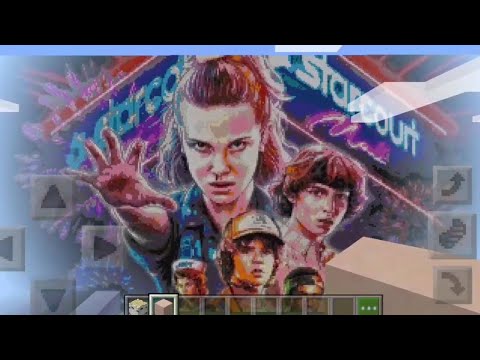 How to build Stranger things 3 in minecraft - YouTube
