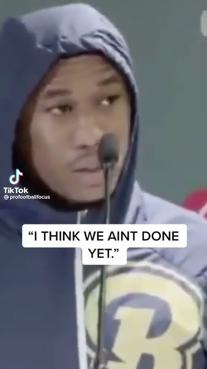 I think we ain’t done yet- Marcus Peters - YouTube