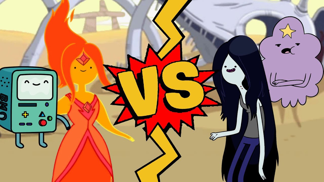 M.U.G.E.N. Battles | BMO/Flame Princess vs Marceline/Lumpy Space ...