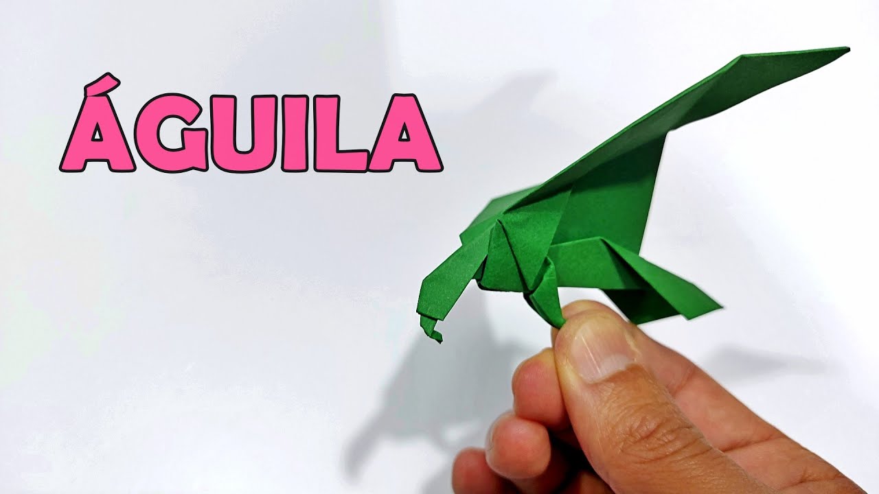 COMO HACER UN AGUILA DE PAPEL | Aguila de Origami | Nivel de Dificultad ...