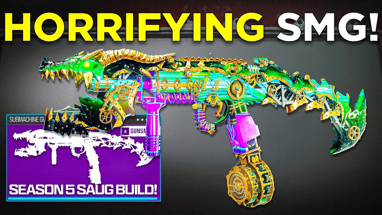 *NEW* GOD SAUG is INCREDIBLE in BLACK OPS 6 SEASON 5! 🔥 (Best Saug ...