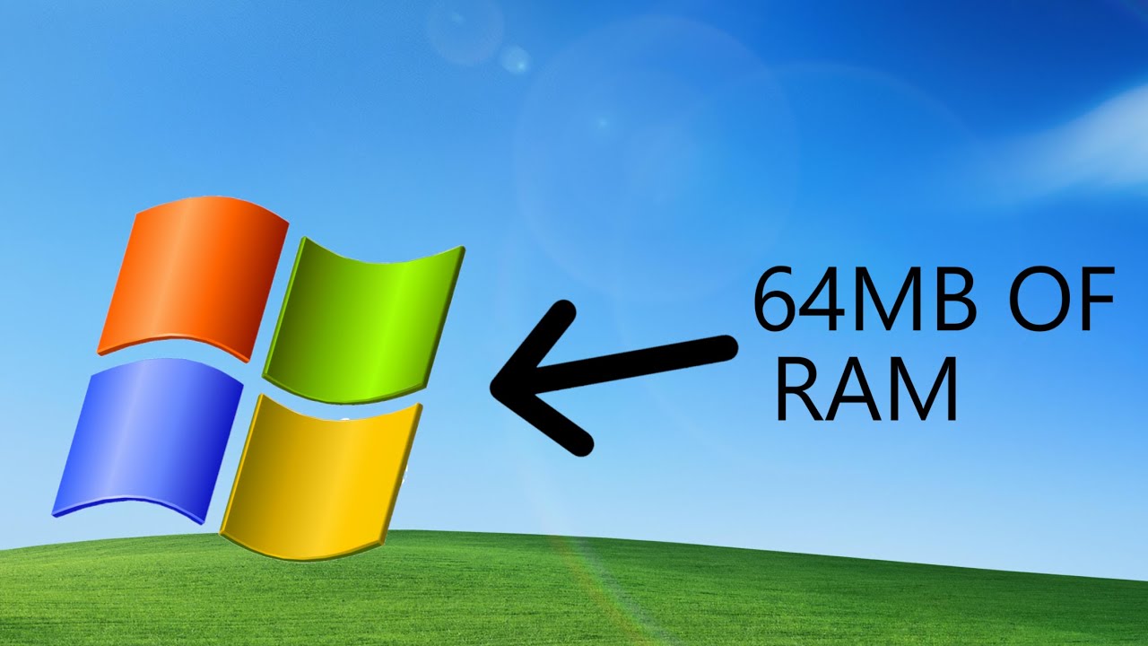 Windows XP In 64MB RAM - YouTube