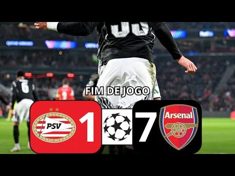 Arsenal Vs PSV 7-1 Highlights Reaction - YouTube