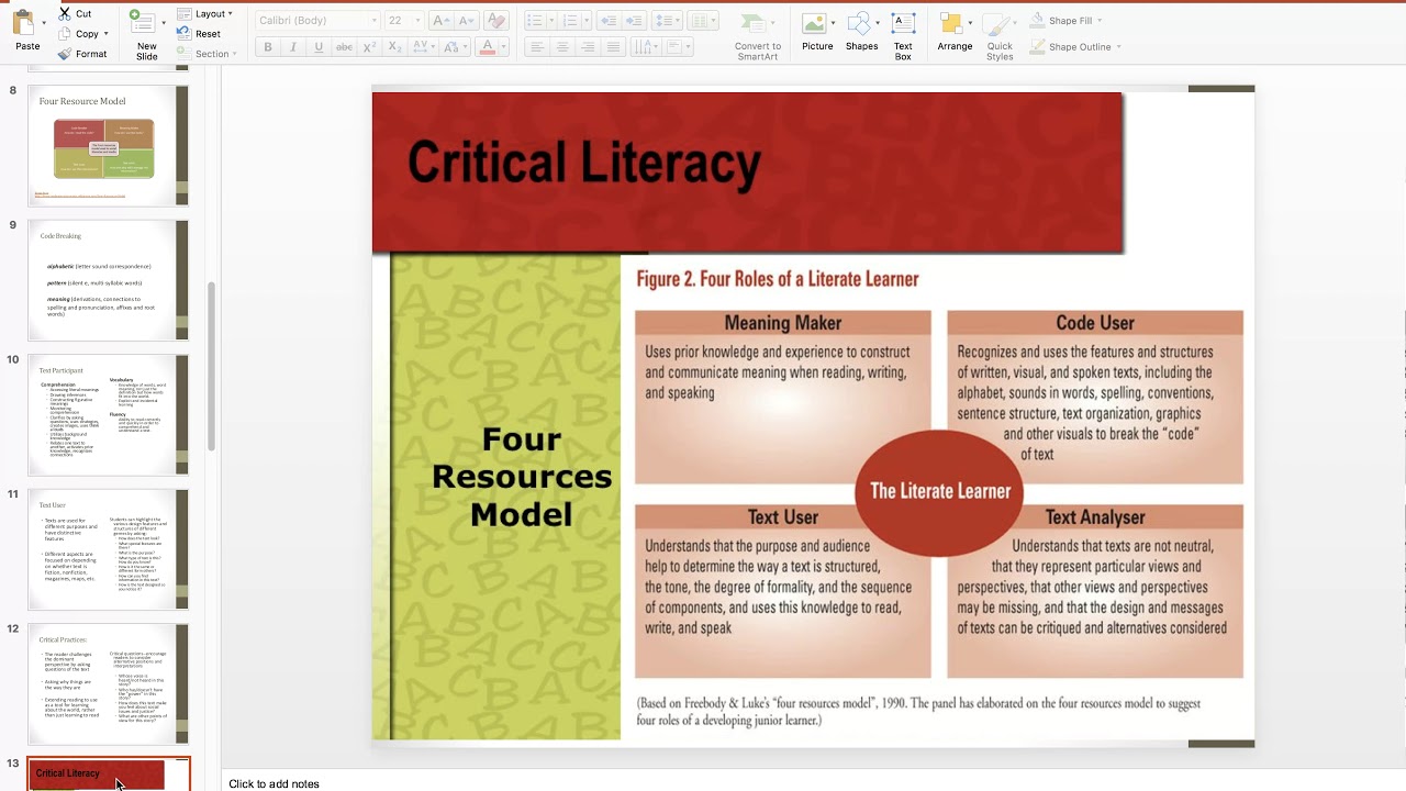 Critical Literacy Overview - YouTube