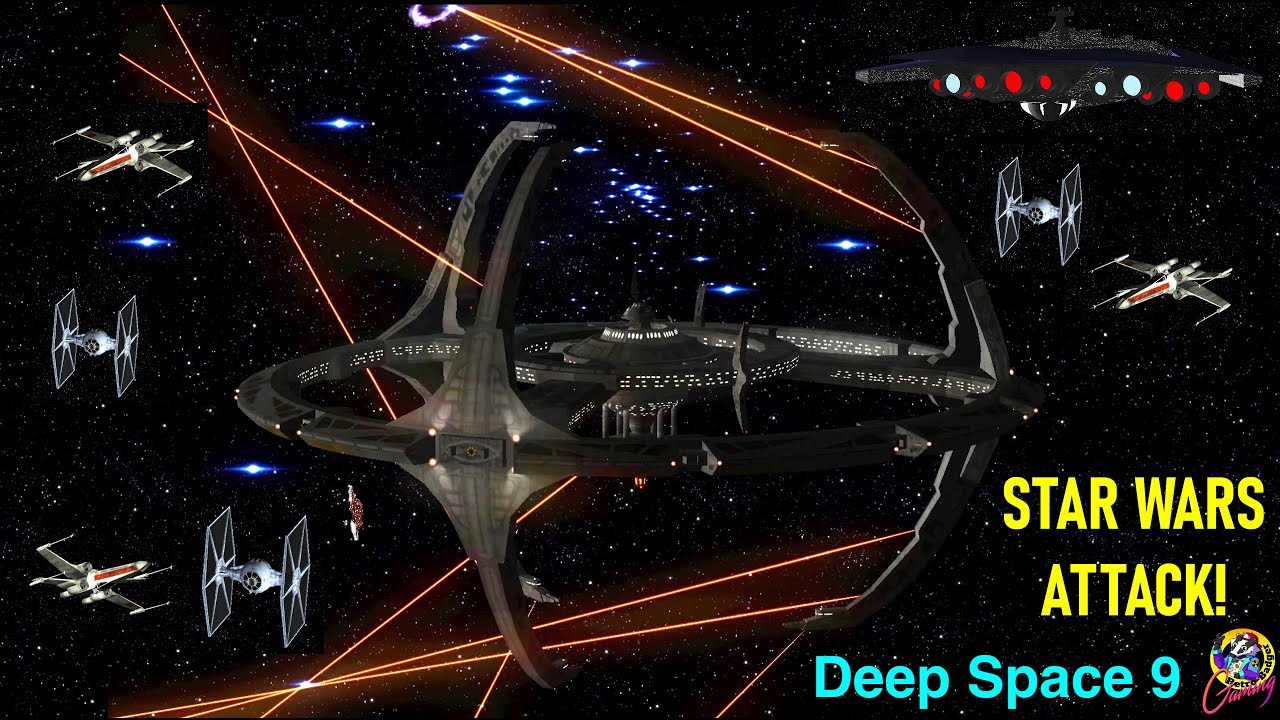 STAR TREK DS9 VS STAR WARS Fleet - Deep Space Nine In Trouble? - Ship ...
