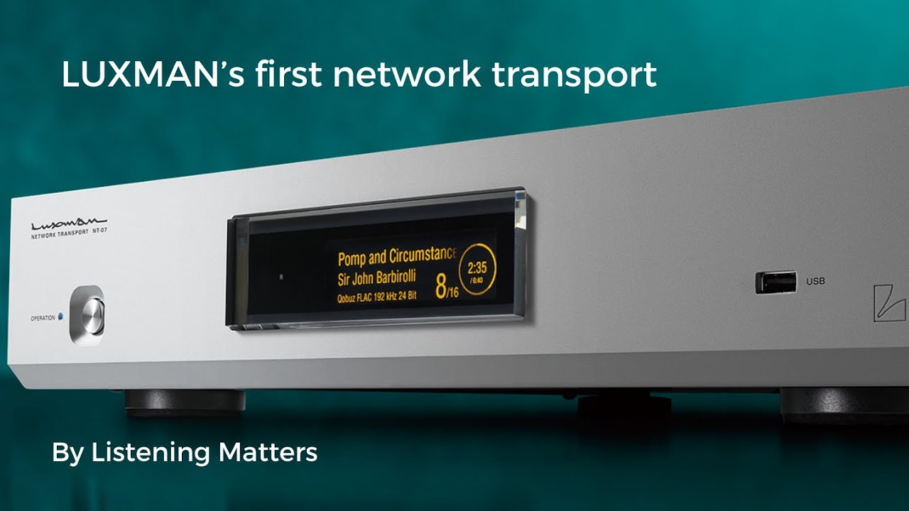 Unboxing the LUXMAN NT-07 | Listening Matters - YouTube