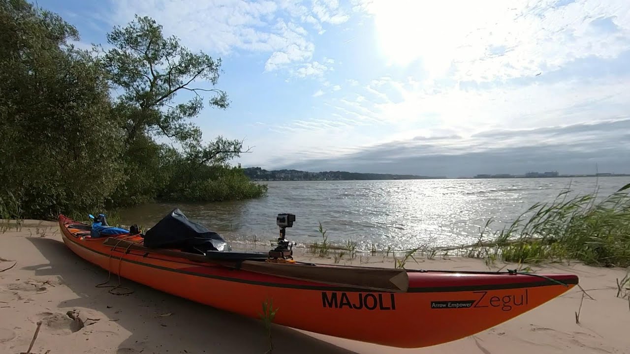 Kajak - Elbe, von Glückstadt bis Blankenese - Kayak - YouTube