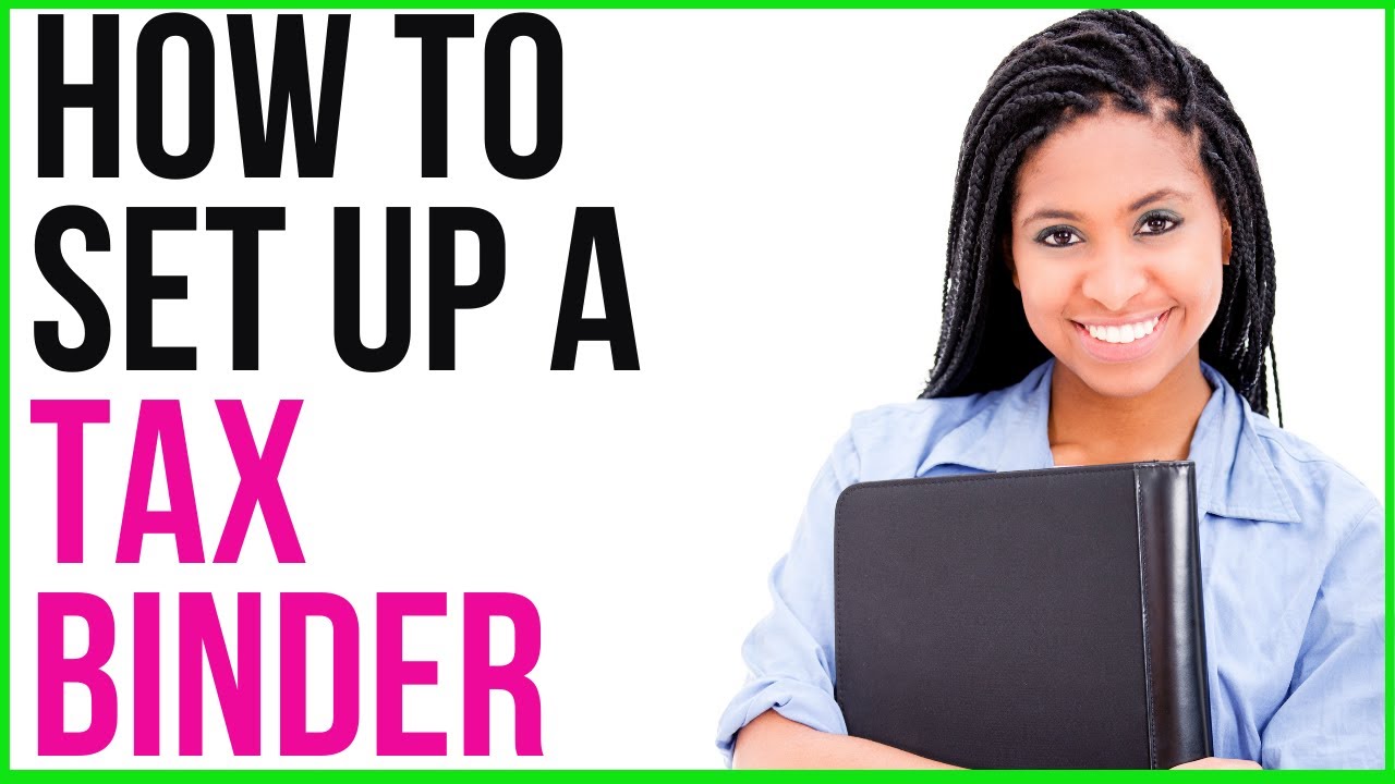 ⭐️TAX ACCOUNTANT TIPS - How to Create a Family Tax Binder | Organize ...