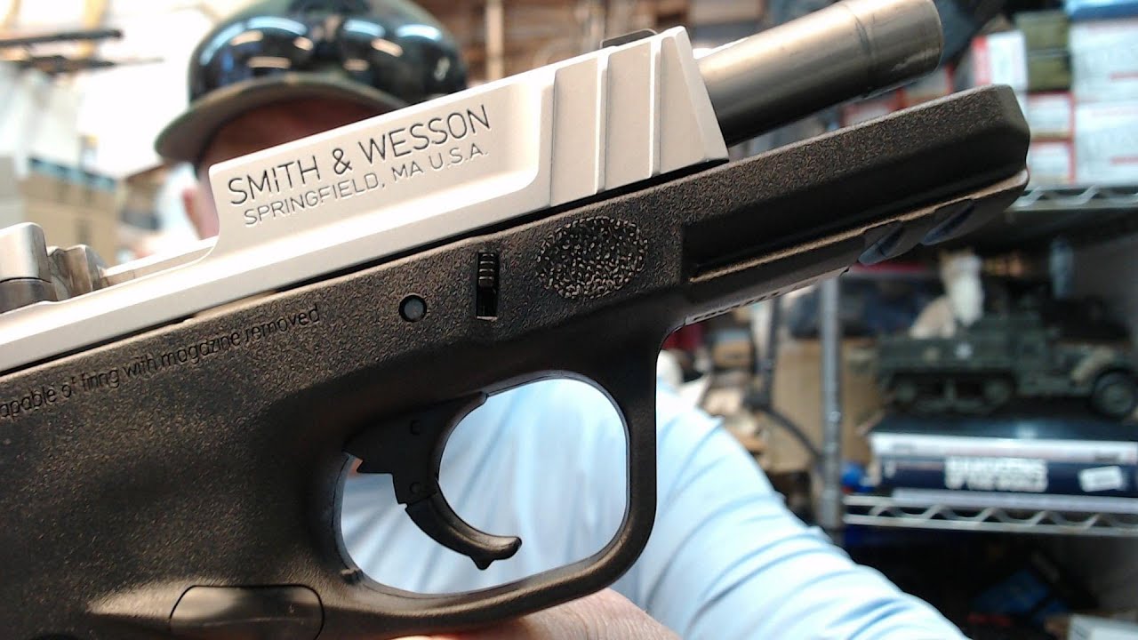 Smith & Wesson SD9VE 9mm Extended Slide Lock Lever Upgrade : Deltac ...