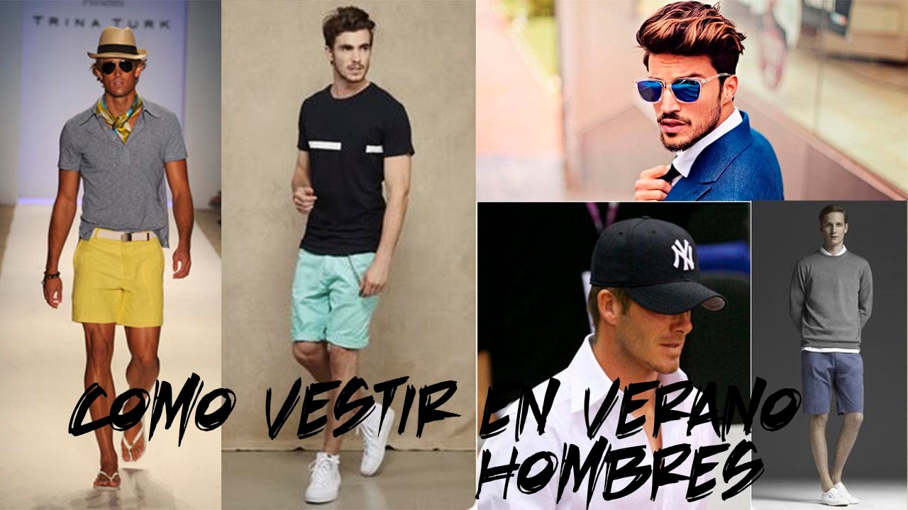 Prendas BASICAS para VERANO 2016 "HOMBRES" y sus Errores - YouTube