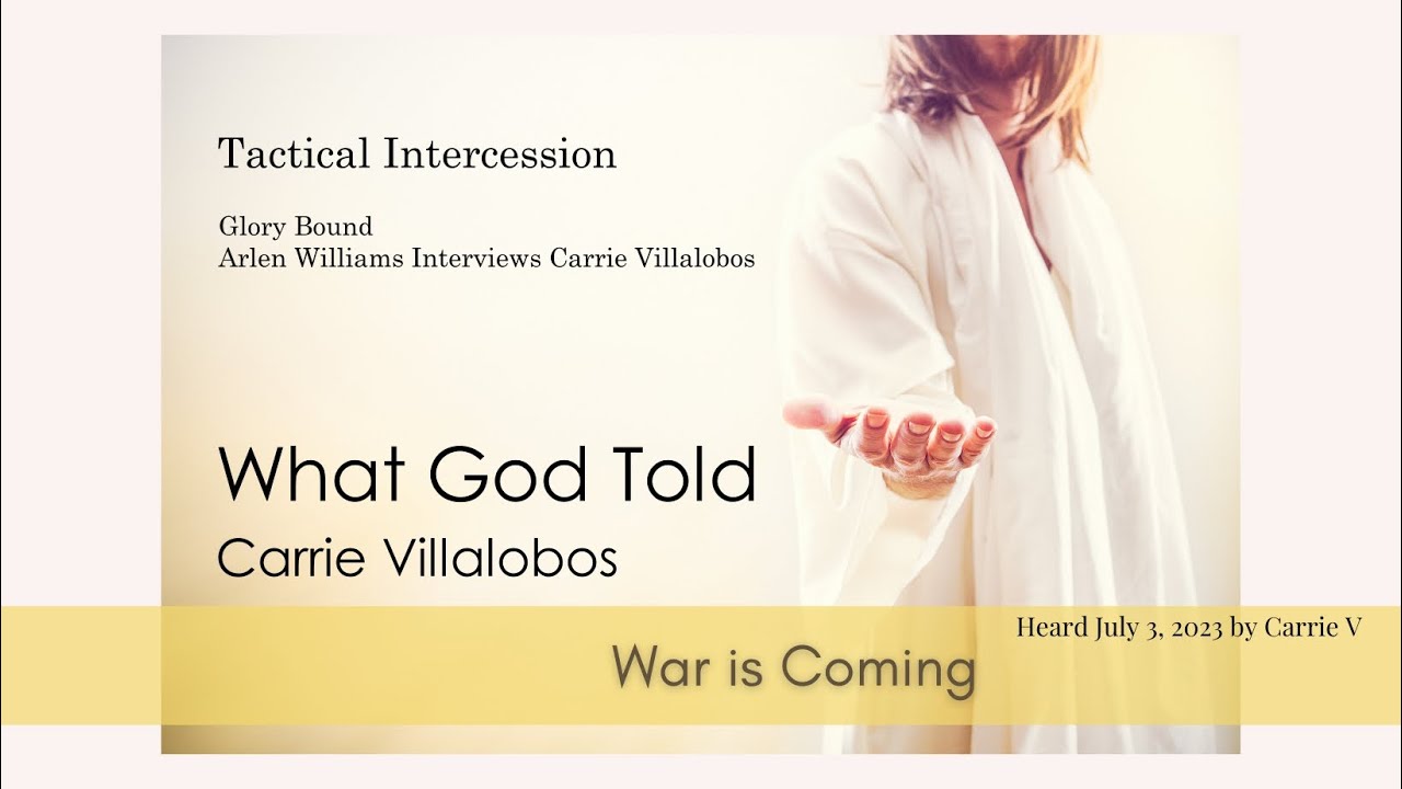 WAR COMING QUICKLY to USA, WHAT GOD TOLD CARRIE VILLALOBOS - YouTube