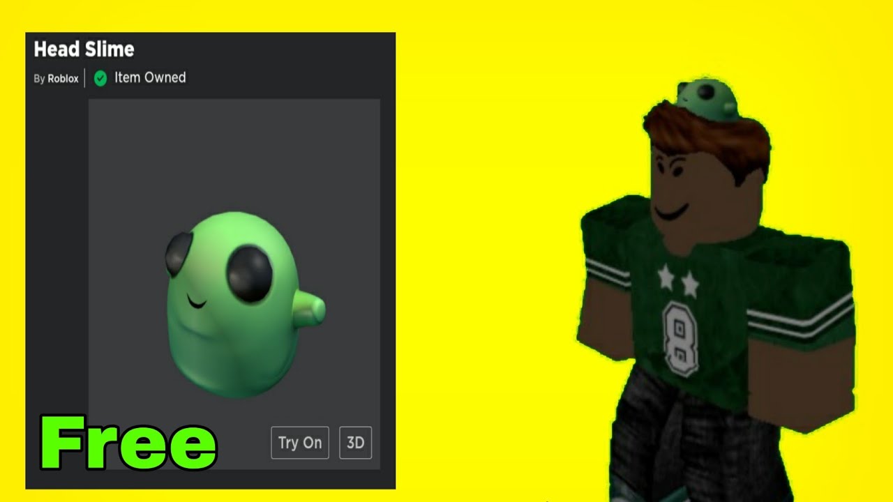 HOW TO GET THE NEW FREE HEAD SLIME!! - YouTube