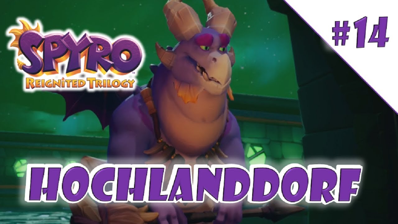 Let`s Play Spyro The Dragon #14 | Hochlanddorf | 100% | gameplay | PS4 ...