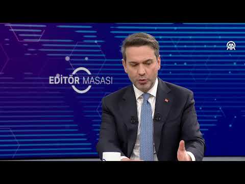 Bakanımız Sayın Alparslan Bayraktar, Anadolu Ajansı Editör Masası'nın canlı yayın konuğu