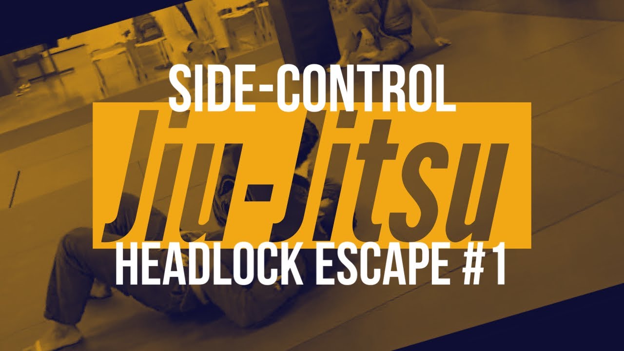 Side Control Headlock Escape #1 - Frame and Hip Escape - YouTube