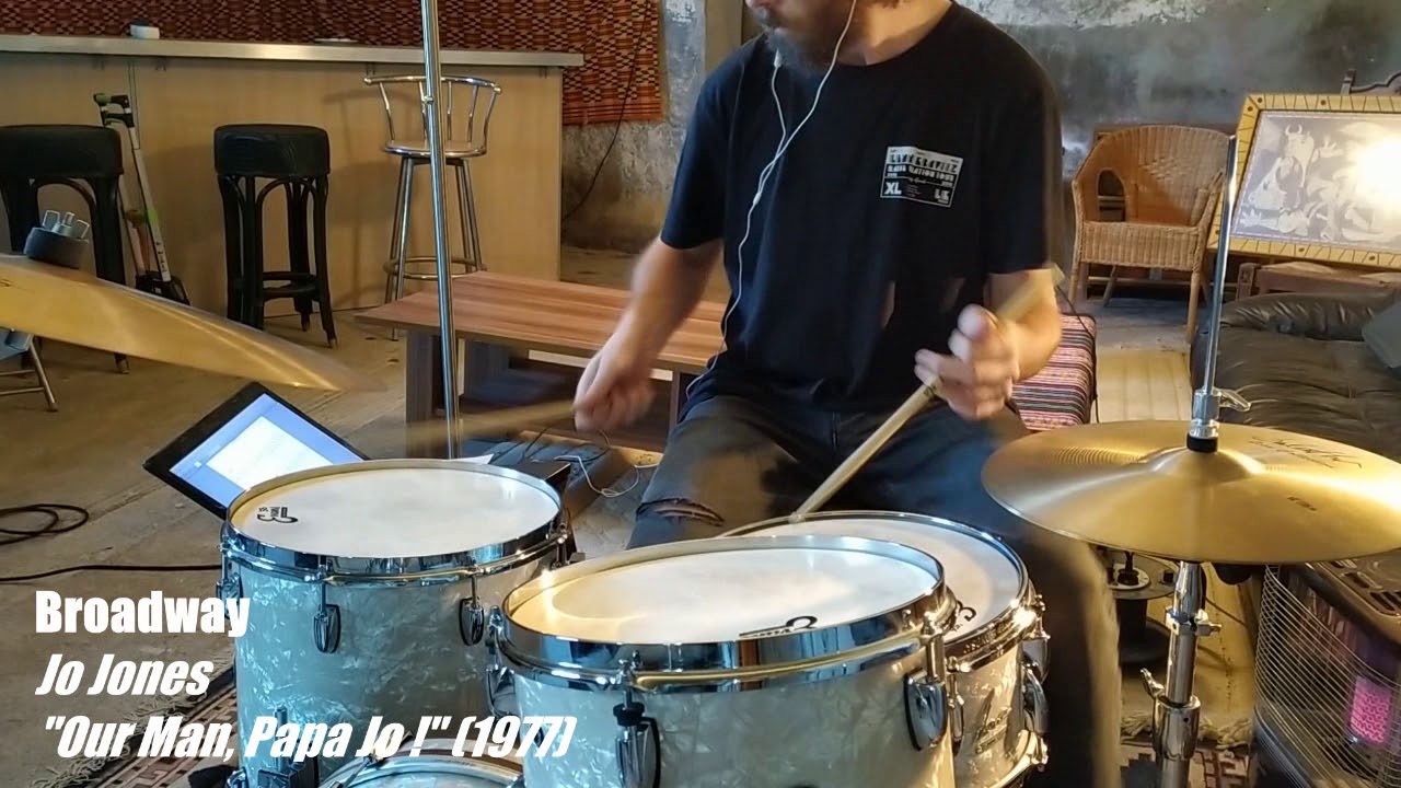 Jo Jones Drum Solo on "Broadway" (Jo Jones) - YouTube