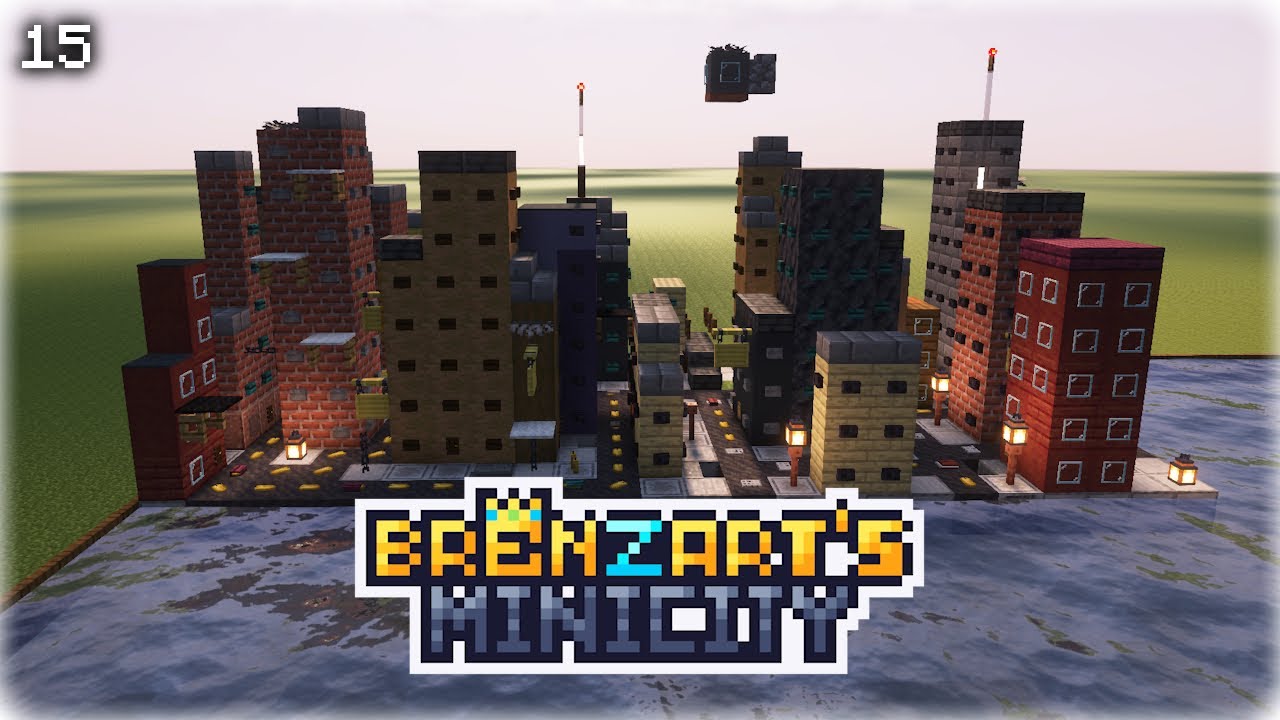 MiniCity 15 - More Buildings! - YouTube