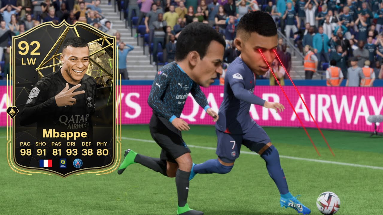 TOTW KYLIAN MBAPPE IS BROKEN! FC 24 EXE. - YouTube