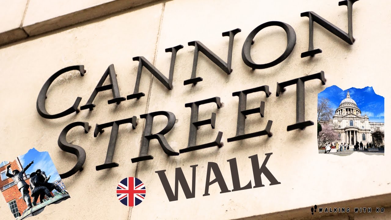 Cannon Street Walk – Exploring London’s Historic Heart 4k #london #uk ...