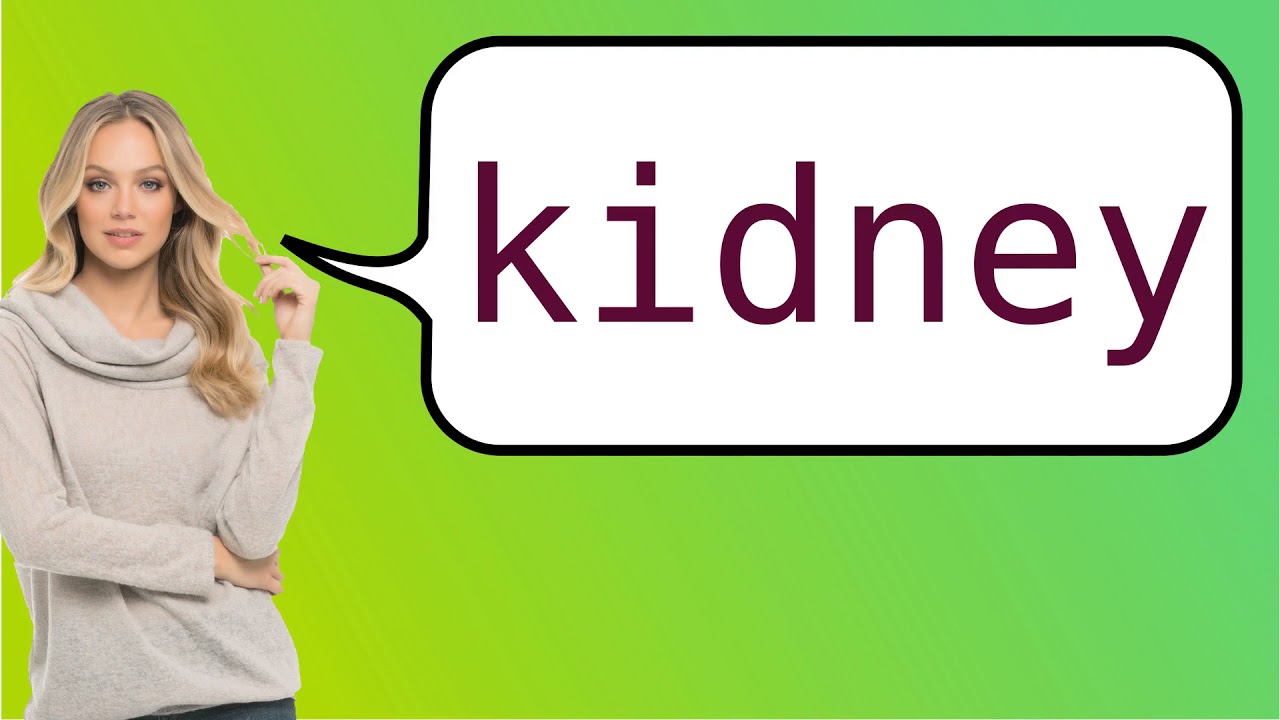 Como dizer 'rim' em ingles? - YouTube