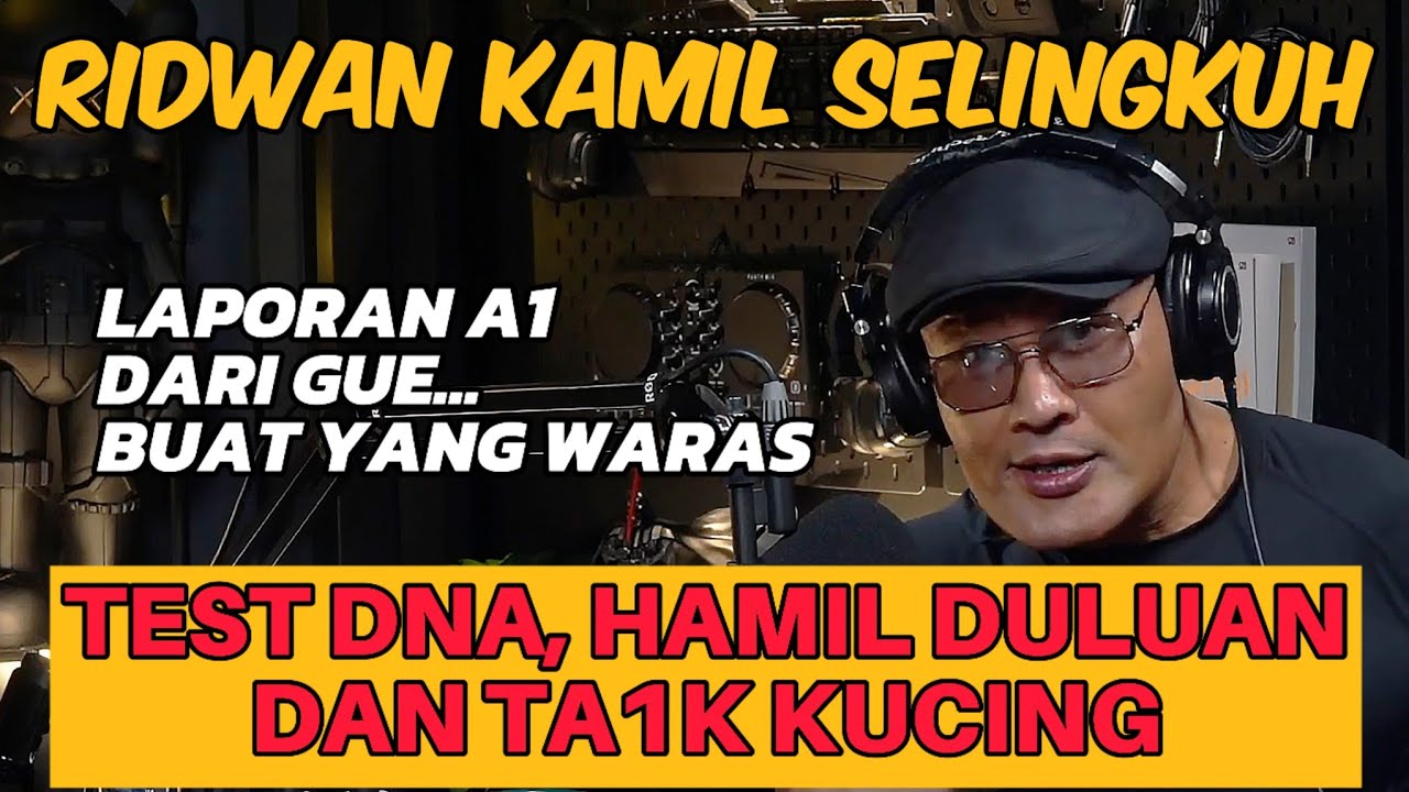 RIDWAN KAMIL YG KALIAN GAK KENAL.. SAATNYA BICARA‼️ - YouTube