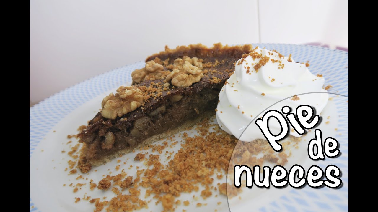 PIE de NUECES (Facil y Rapido) | ItsJudith - YouTube