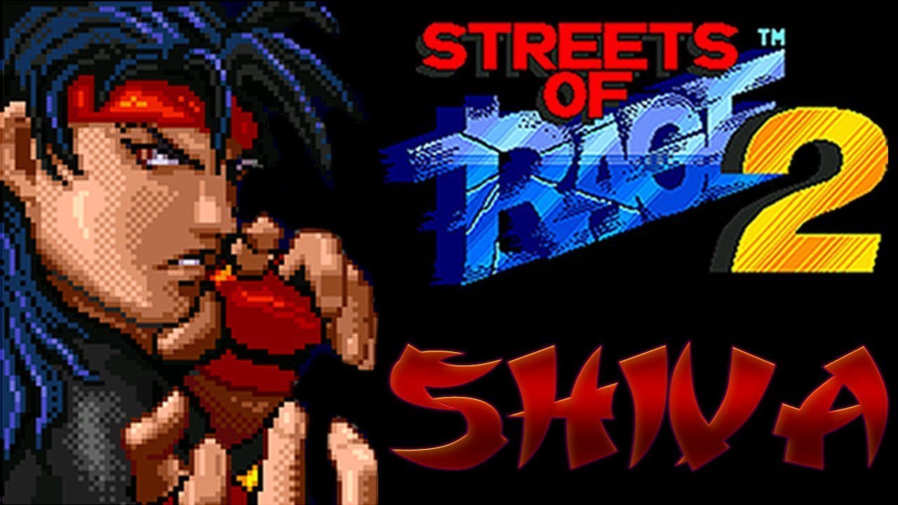 STREETS OF RAGE 2 HACK (SOR2 ANTIHEROES)(SHIVA) Playthrough Completed ...