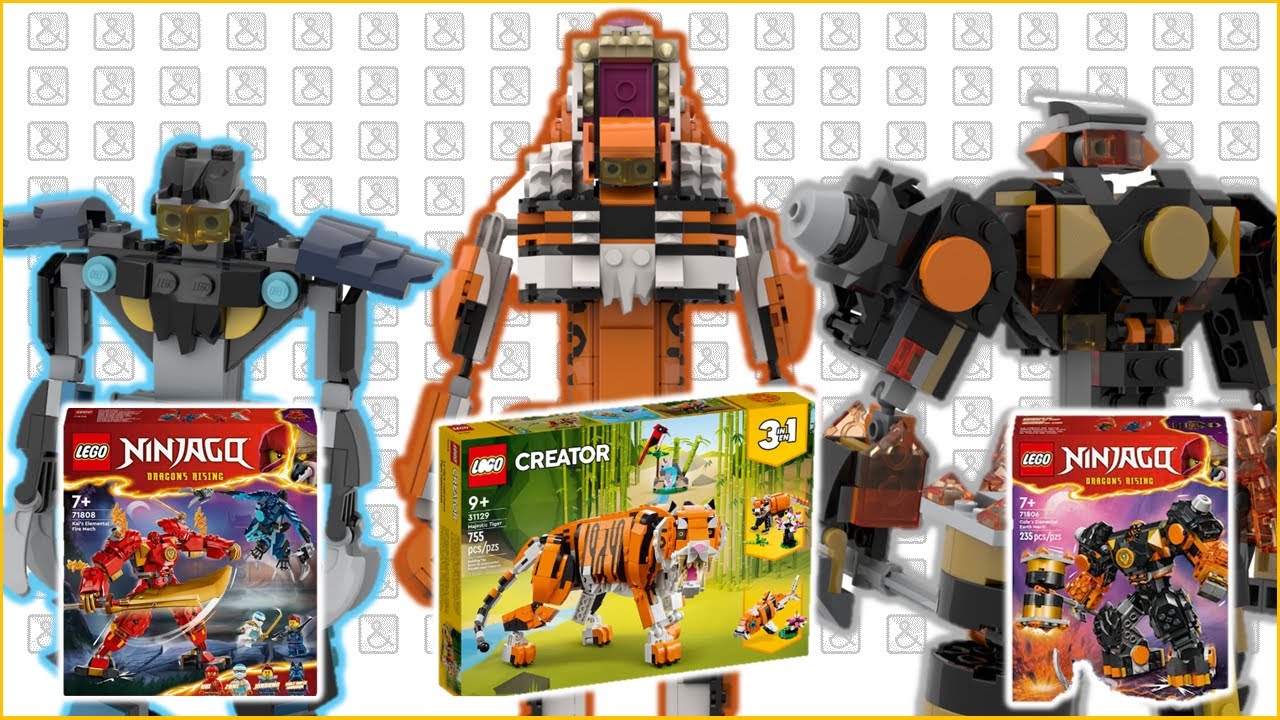 LEGO 31124 & CREATOR 3IN1 & NINJAGO CUSTOM COLLECTION #6 - YouTube