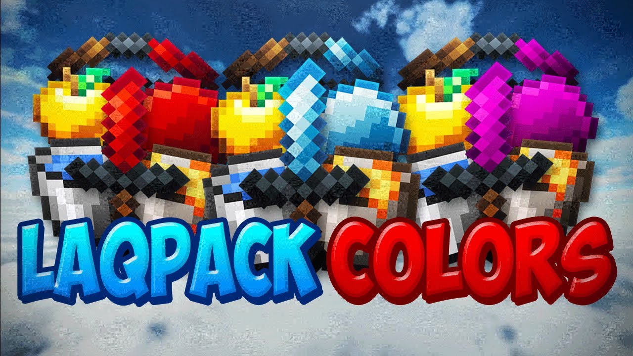 LaqPack [16x] [COlORS] Minecraft PvP Texture Pack By Mek - YouTube