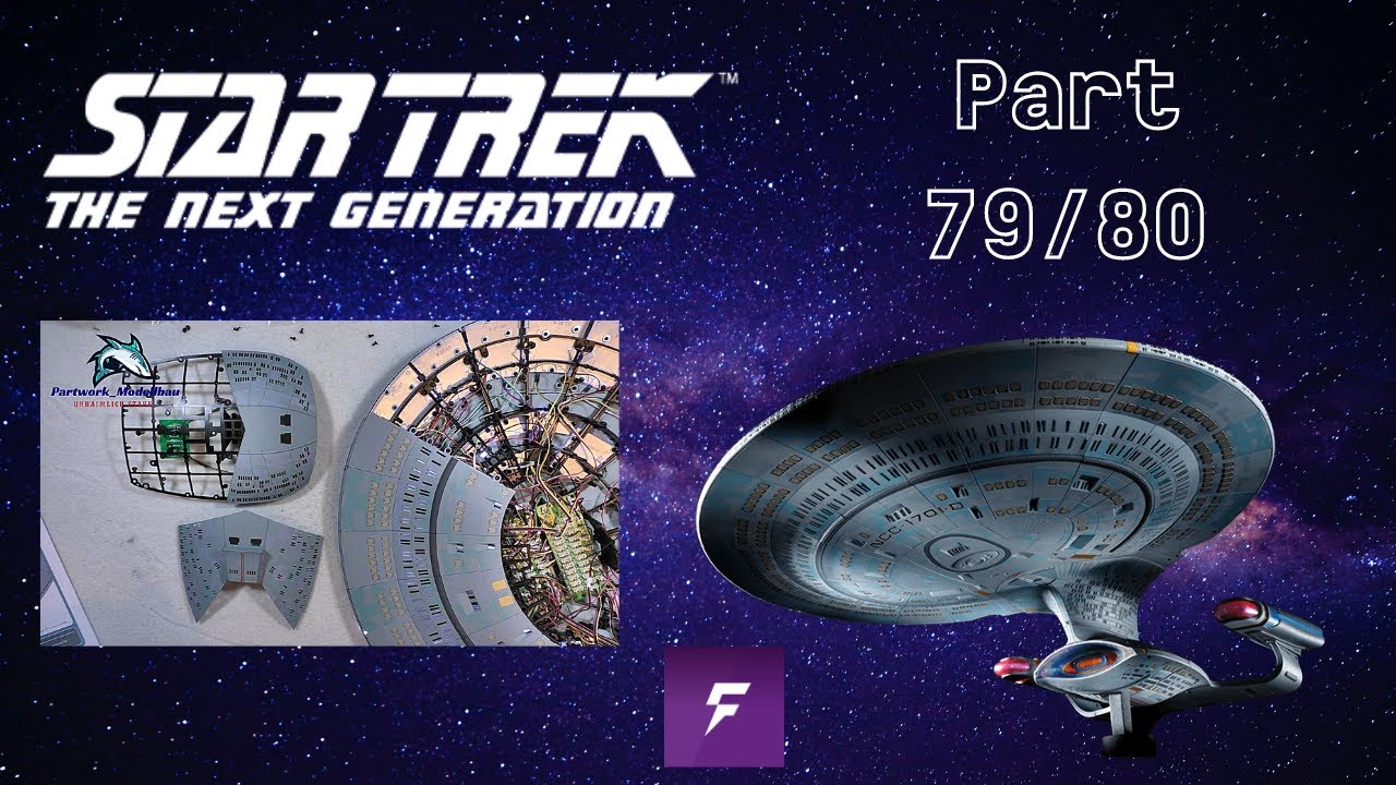 Fanhome Star Trek U.S.S. Enterprise Part 79 & 80 - Neue Panels für ...