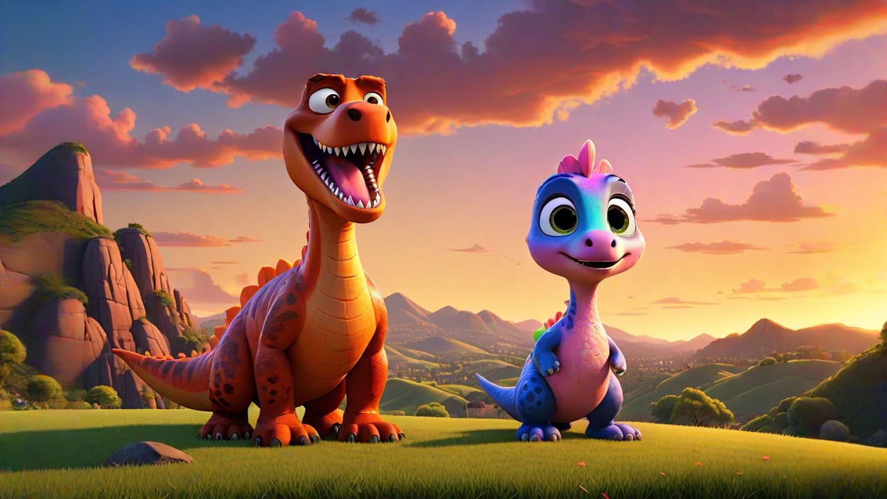 Ten Little Dinosaurs Roaring Loud | Fun Dinosaur Song for Kids ...