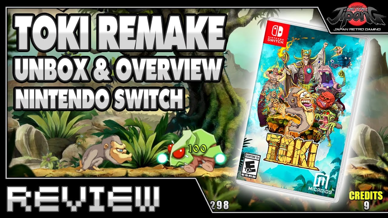 TOKI - Nintendo Switch UNBOXING & OVERVIEW - YouTube