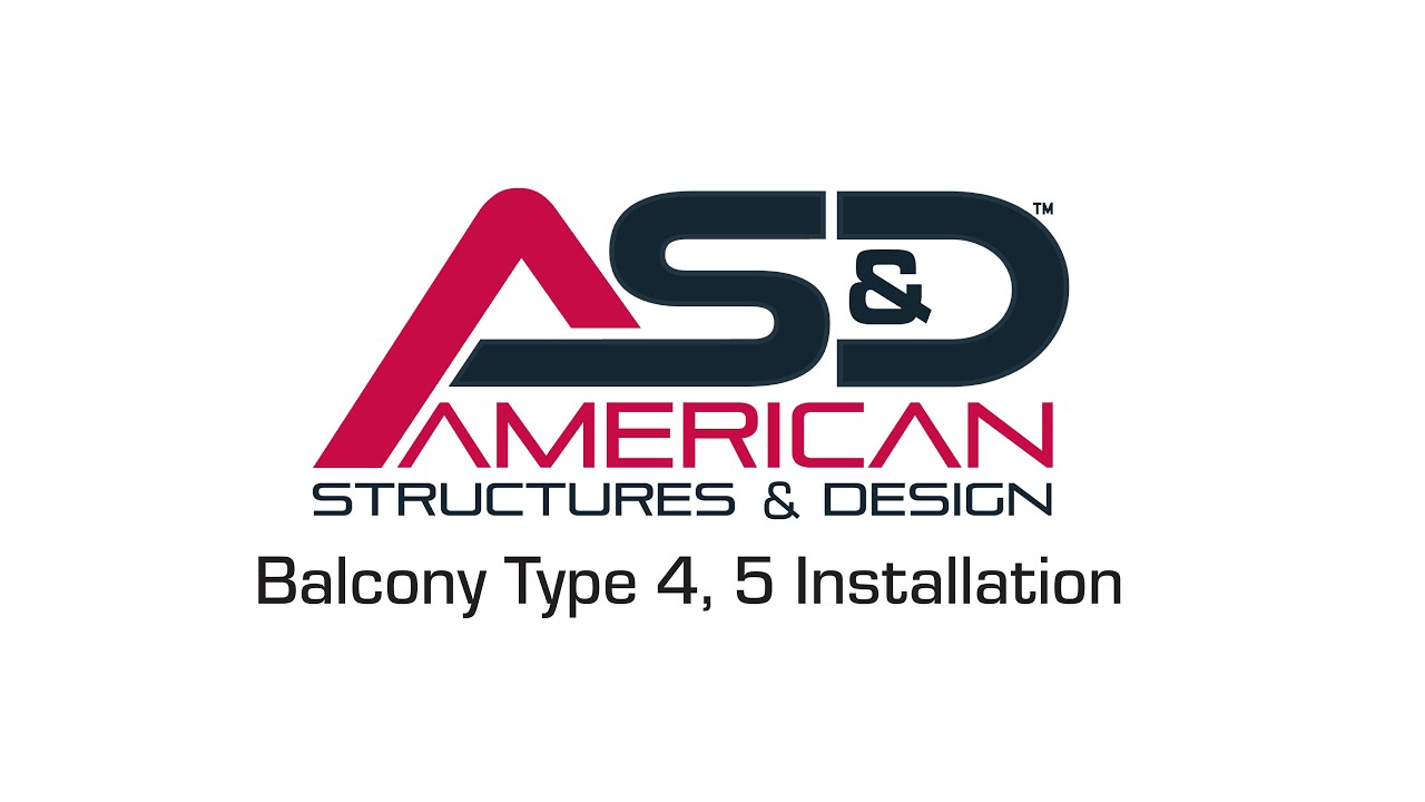 ASD Balcony Types 4 and 5 Installation Video - YouTube