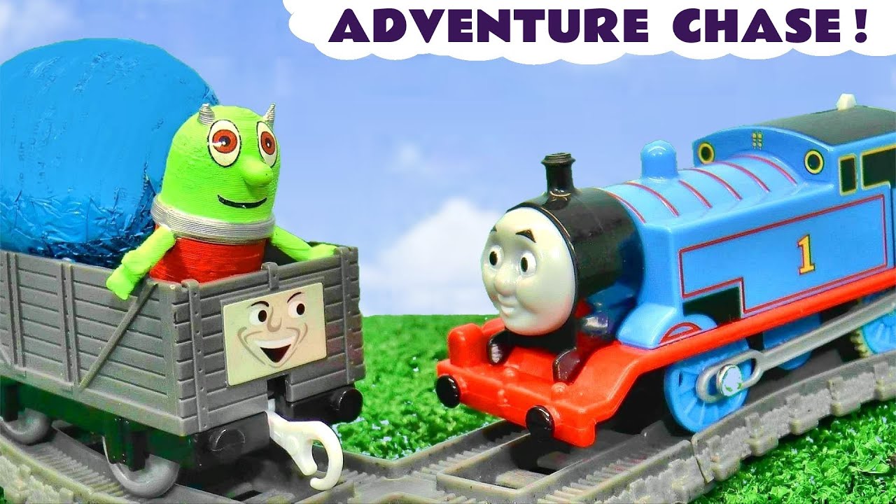 Thomas and Rascal Funling go on an Adventure Chasing An Egg - YouTube