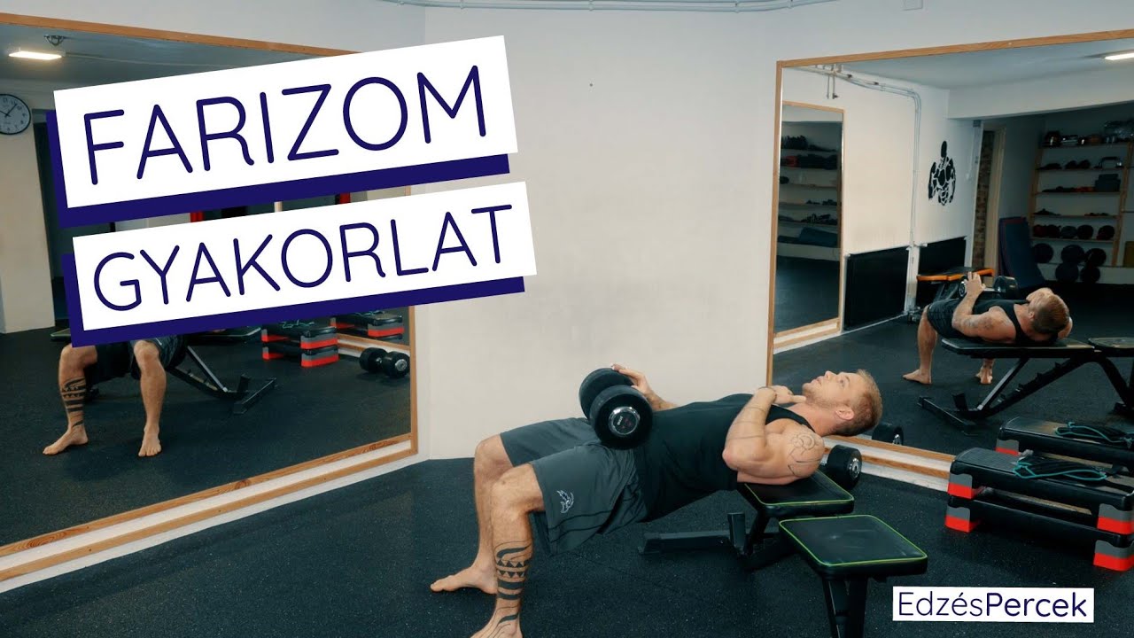 EdzésPercek – Farizom gyakorlat - YouTube