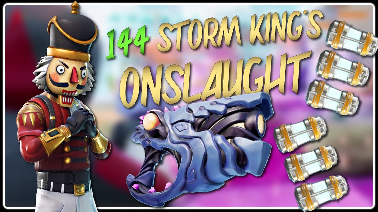 144 STORM KING'S ONSLAUGHT With Crackshot Is Insanely Strong ...