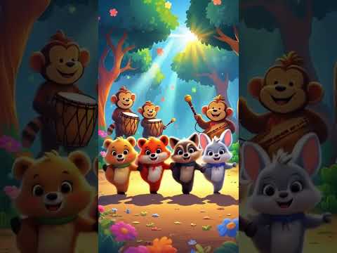 Horon Tepen Sevimli Hayvanlar - Muhteşem Orkestra İş başında #halay #horon #animasyon