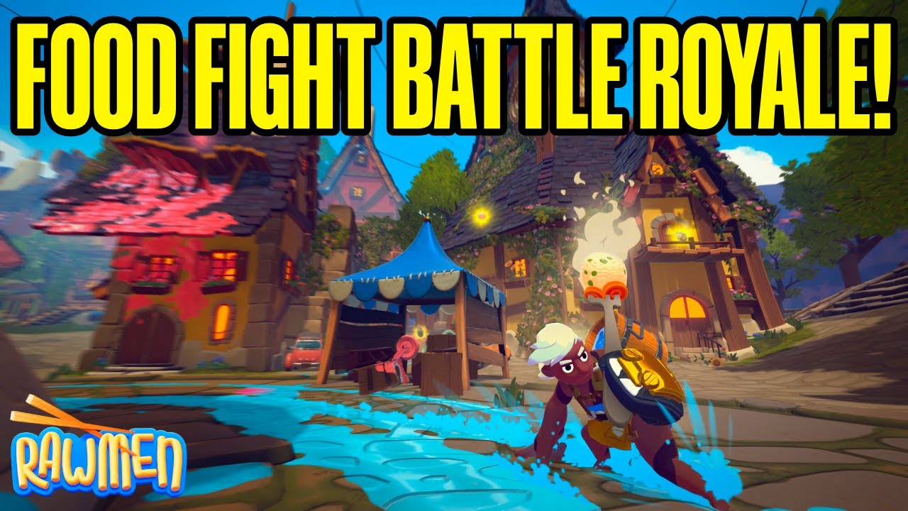 This *NEW* Food Fight Battle Royale is INSANE! - YouTube