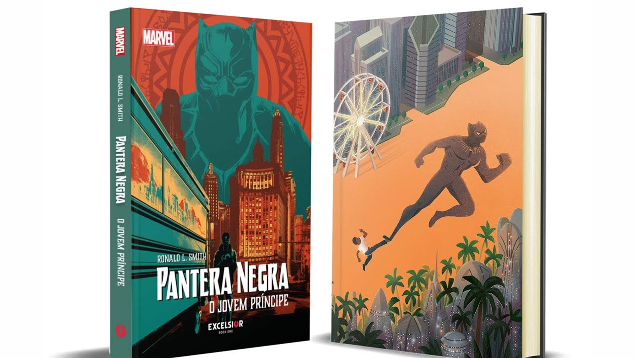 UNBOXING - Pantera Negra: O Jovem Príncipe - (Capa Dura) - Ronald L ...