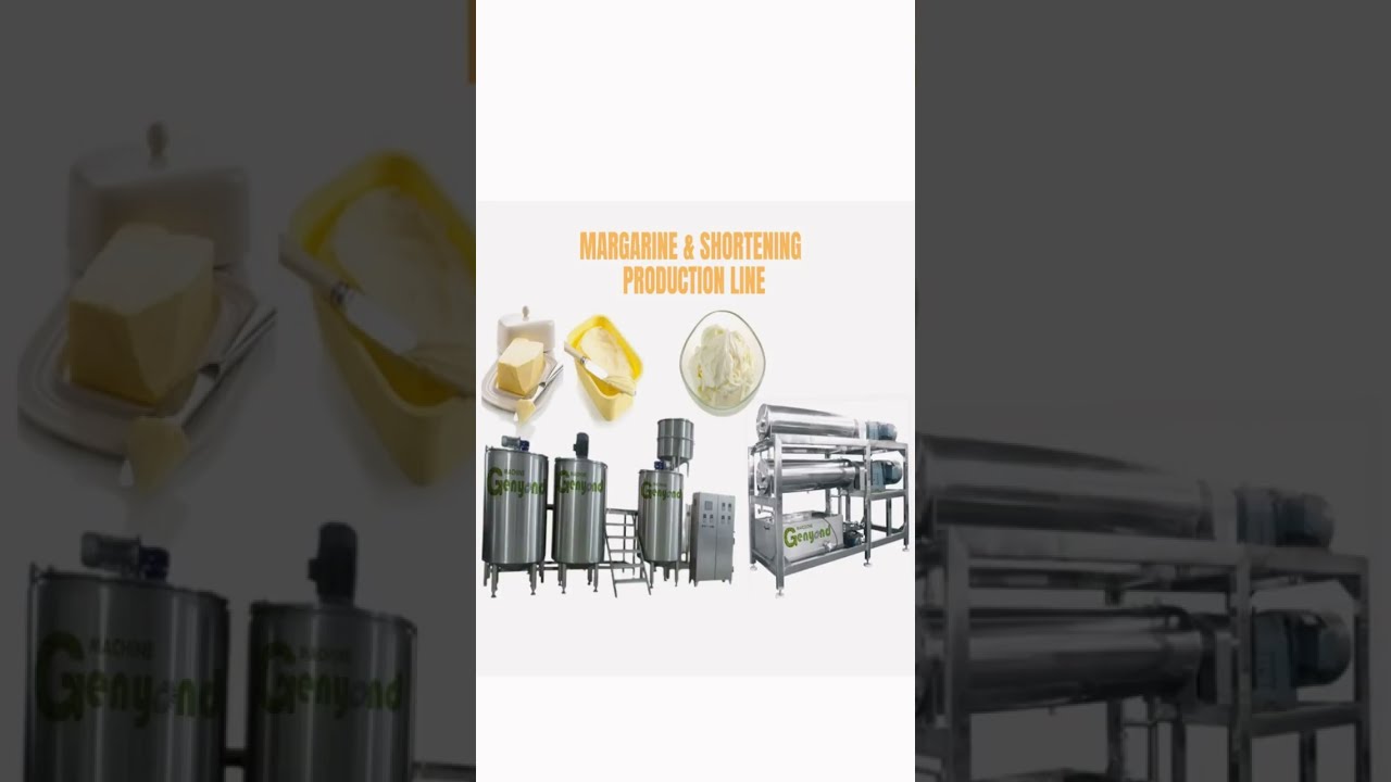 Liquid palm oil margarine butter making machine vegetable oil ghee ...