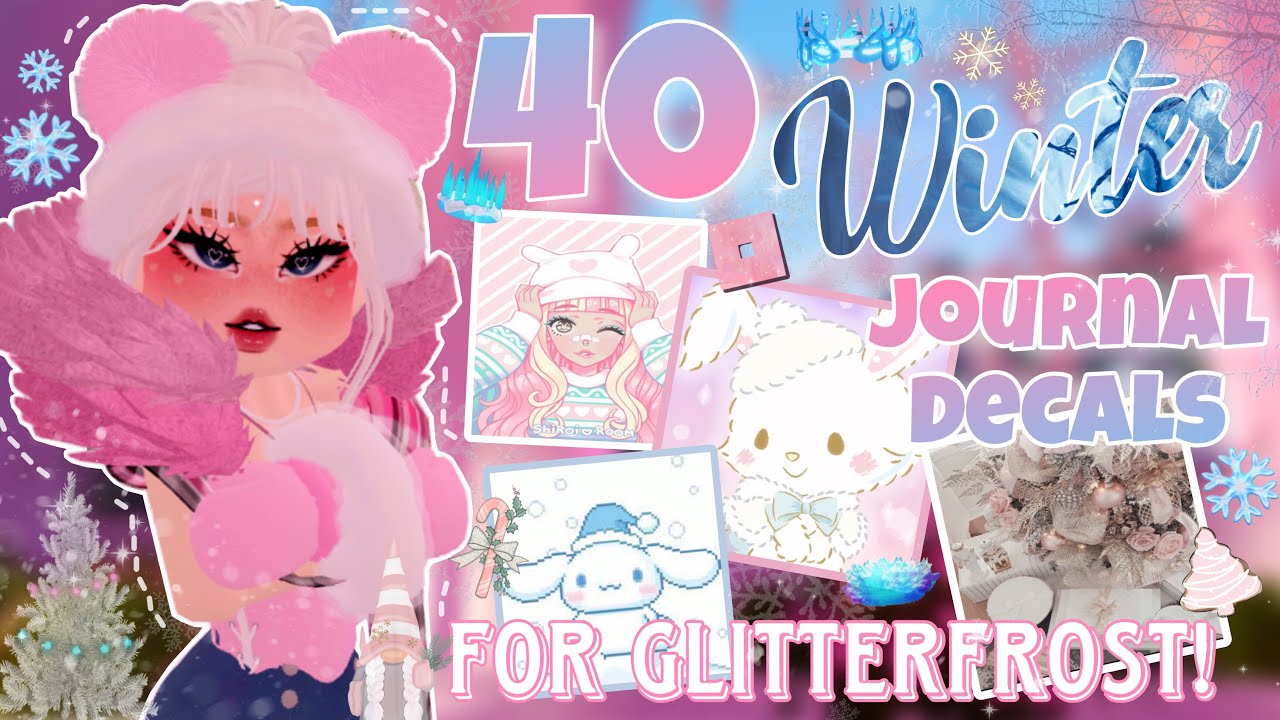 Royale High Winter/Christmas 🎄 Decals For Your Journal! | GLITTERFROST ...