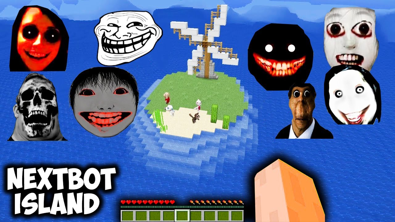 SURVIVAL ISLAND PART 2 WITH MR INCREDIBLE NEXTBOT AND YOSHIE FAMILY in ...