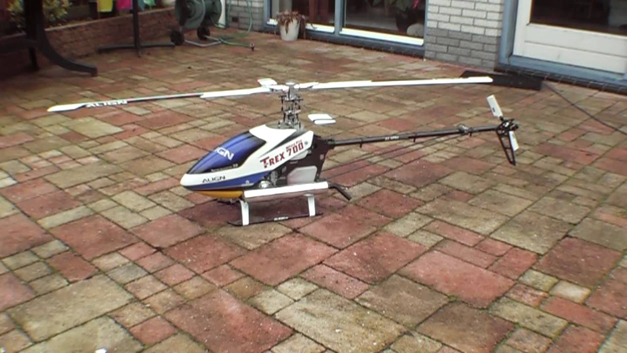 Testing Align T-rex 700 Limited Edition - YouTube