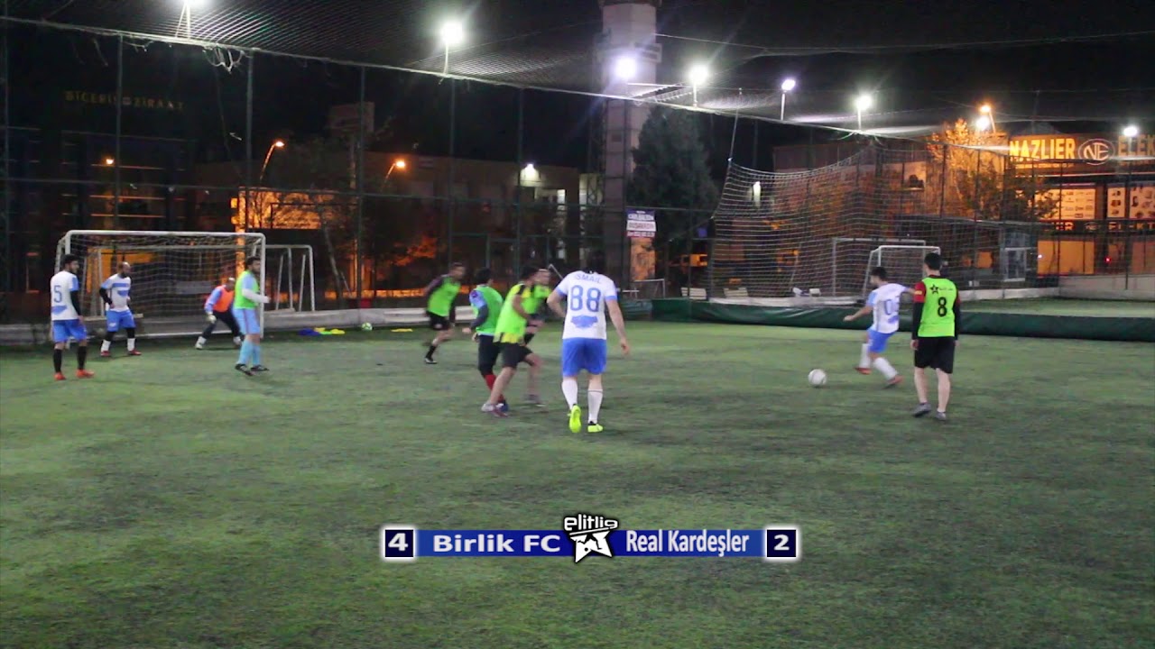Elit Lİg 4.Sezon /Birlik FC 4-2 Real Kardeşler Maç Özeti - YouTube